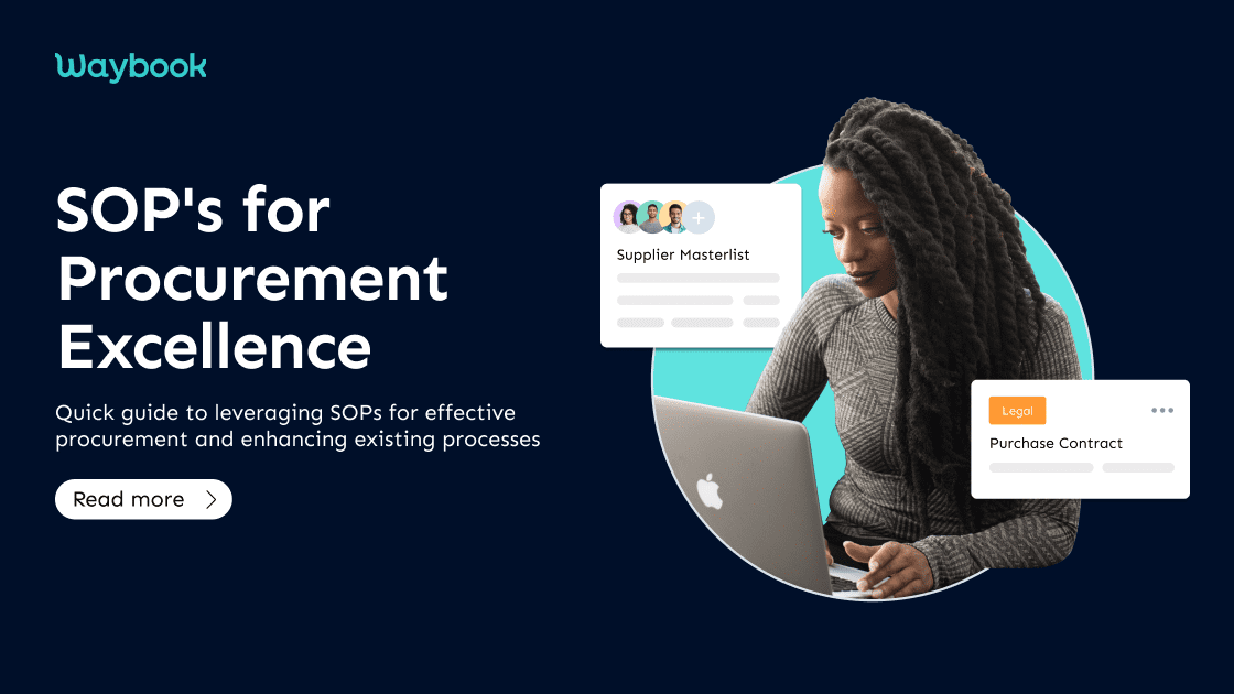 SOP's for Procurement Excellence: The Complete Playbook | Waybook Blog